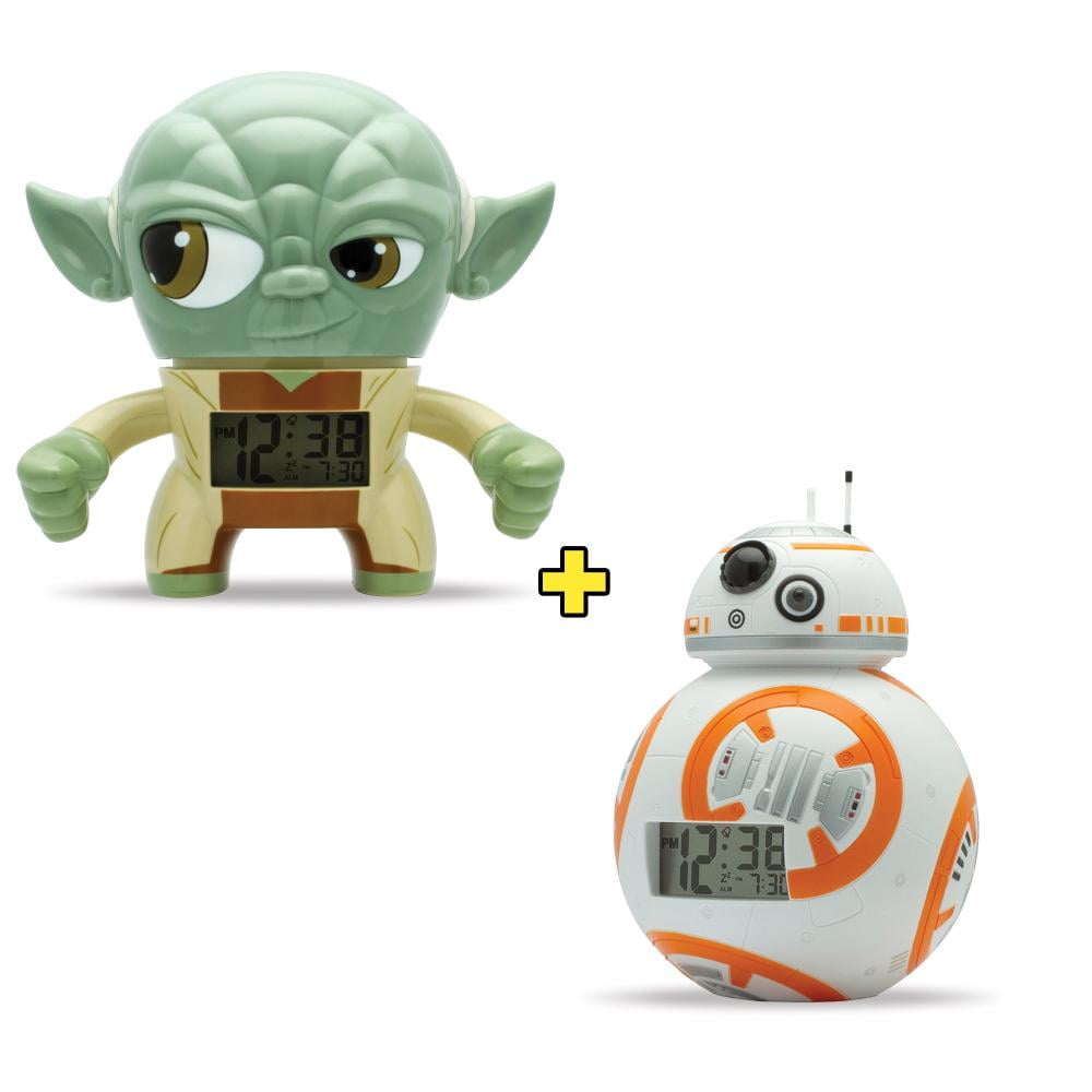 Despertadores Star Wars Yoda y BB8 Bulb Botz SETBB7 | Walmart en línea