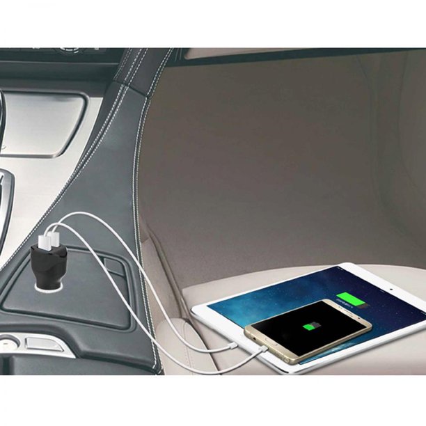 Cargador de Auto para Celular Quick Charge 3.0 con Dos Puertos USB RedLemon REDLEMON 3.0 con Dos ...