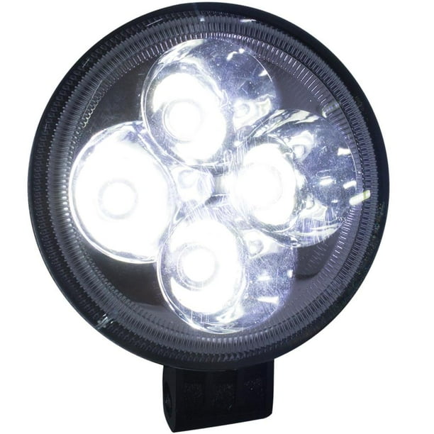 Faro redondo de 4 leds con base. IOL Light IOL Faro de led redondo con ...