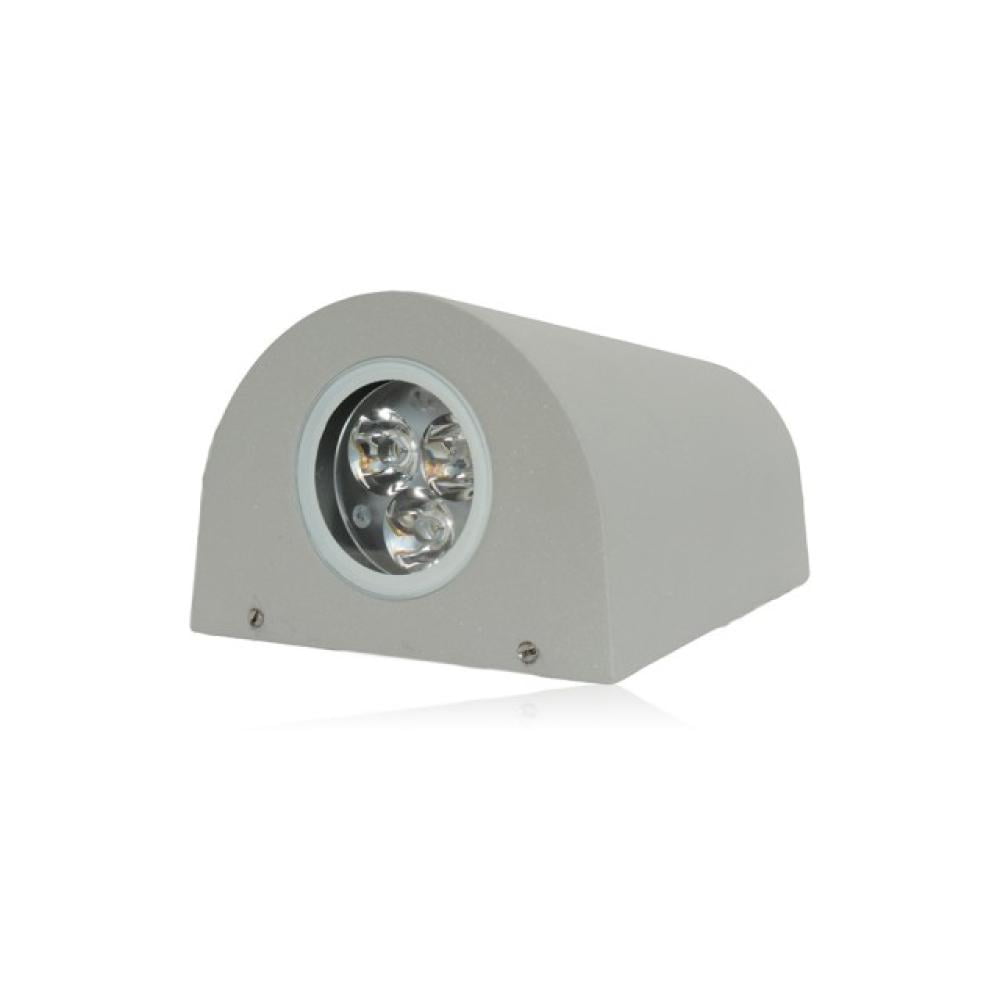 Lámpara Arbotante Exterior - Piceno LED - Gris Adesi Ca-0151-Gr ...