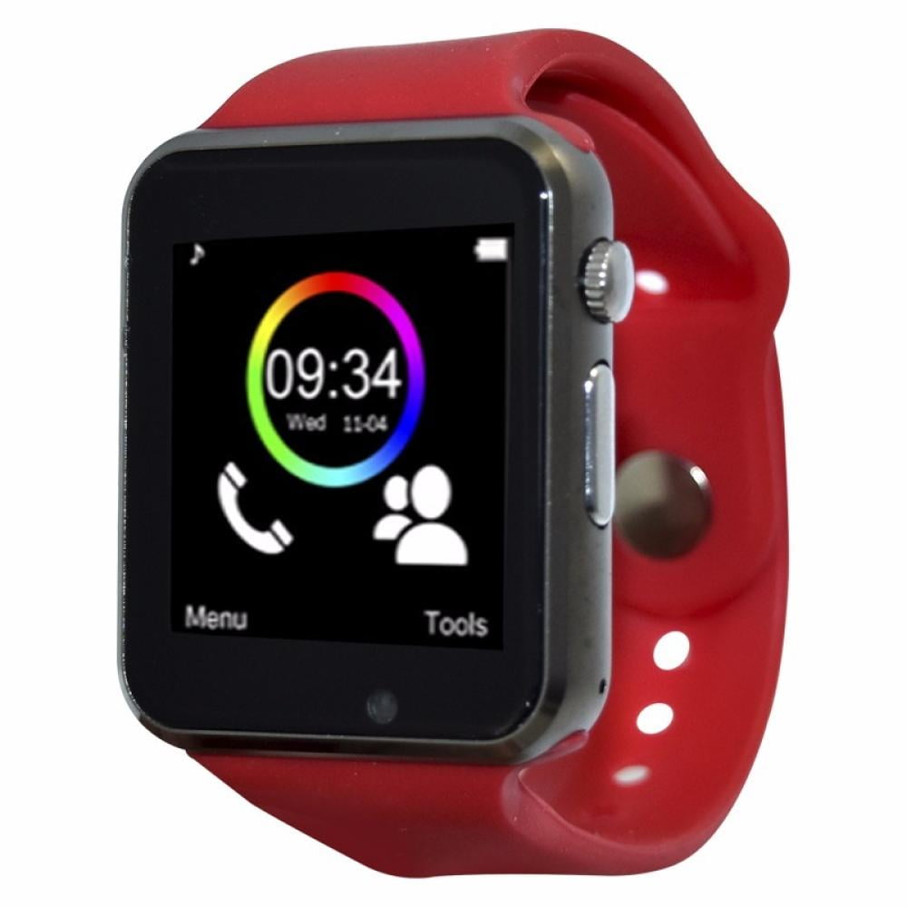 Smart Watch Celular Reloj Touch Rojo Bluetooth Necnon C-3t Necnon C3T ...
