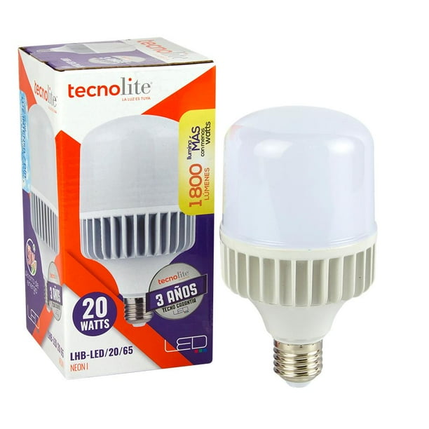 Foco LED de alta potencia,20 W,luz de día,1800 lumens Tecnolite FLAMMEA ...