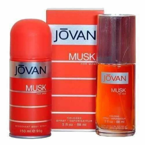Set Jovan Musk Caballero 2 Pz (Perfume Y Desodorante) Jovan Set Jovan ...