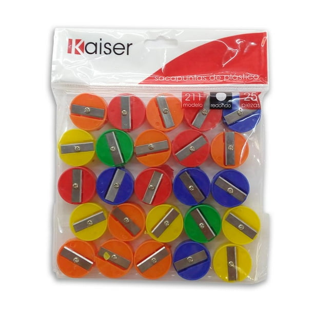 Packete de sacaputas de plastico forma redonda 25 piezas Kaiser 211 | Bodega Aurrera en línea