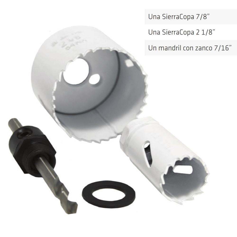 Instalador De Chapas Bimetalico Triumph SET 3 PIEZAS | Walmart en línea