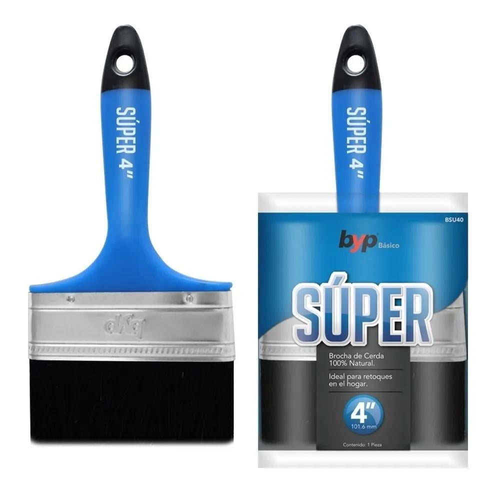 Brocha byp La Super BYP 12 piezas 4'' | Walmart en línea