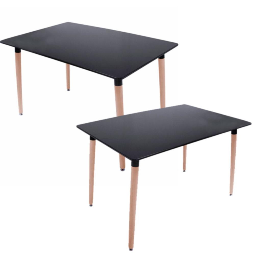 Set 2 Mesas Rectangular Just Home Estilo Eames | Walmart en línea