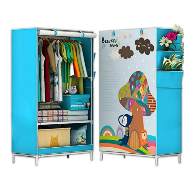 Closet Chico color azul ILIOS hongo | Bodega Aurrera en línea