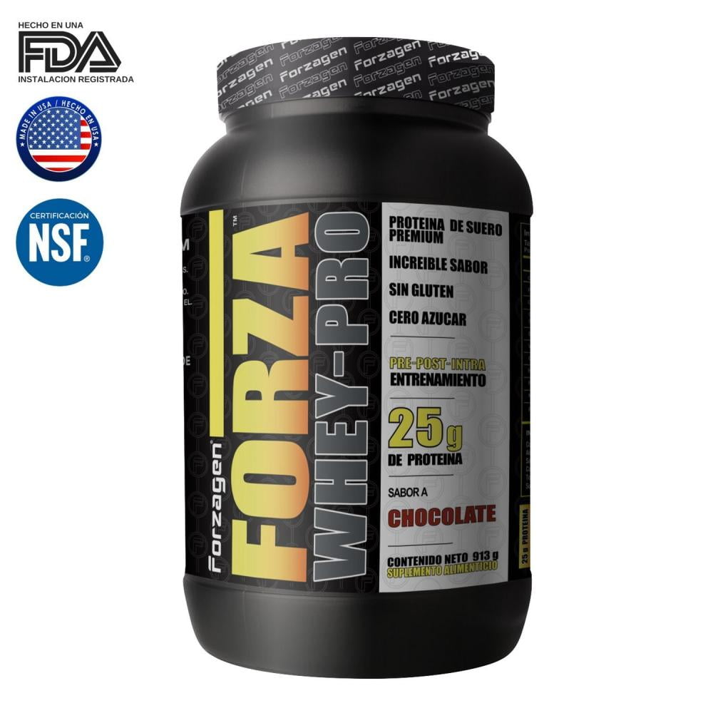 Suplemento Gym Proteina Forza Whey-Pro Forzagen 913 g Chocolate | Walmart