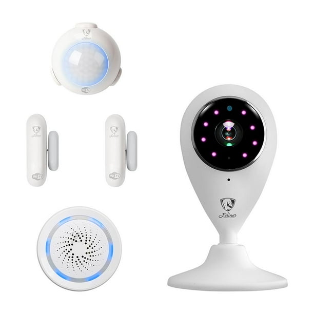 Kit Camara IP y accesorios inteligentes Seguridad Control Alarma ...