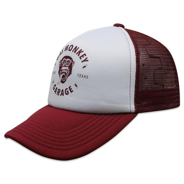 Gorras Gas Monkey Garage Curva Trucker-Vino GAS MONKEY Gorras Gas ...