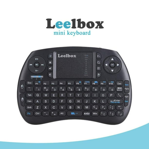 Teclado Inalámbrico Leelbox 2.4ghz Mini Touchpad Recargable Leelbox ...