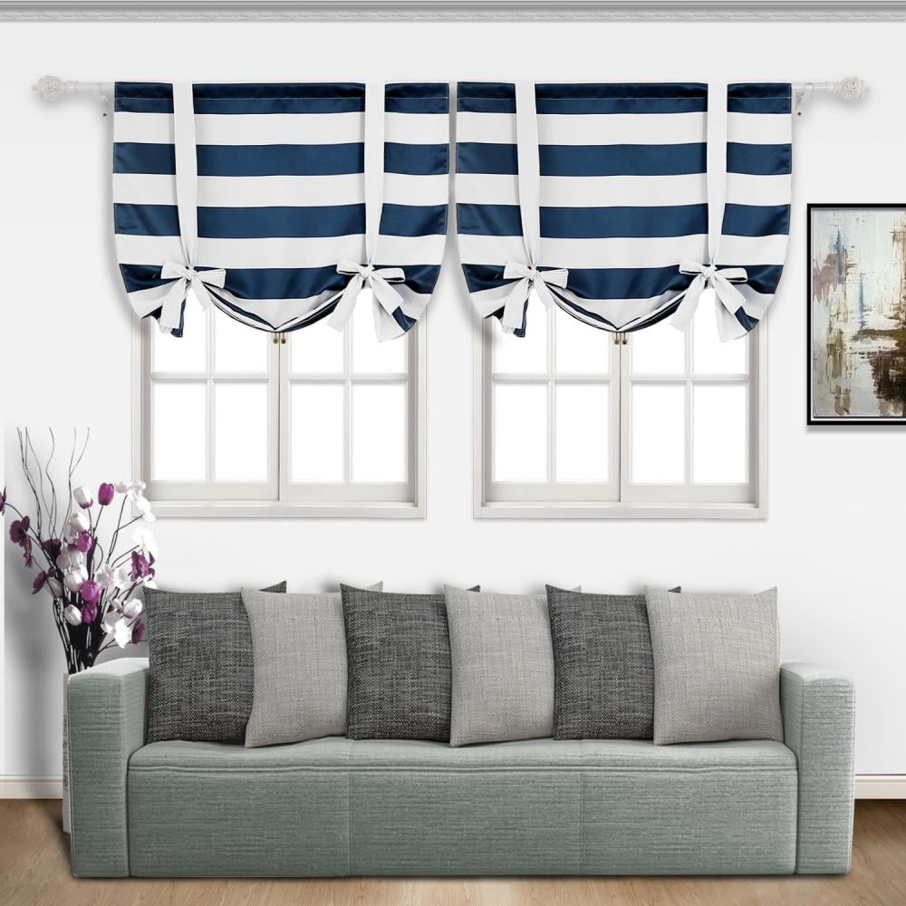 Cortinas Para Dormitorio Deconovo 46x63 Pulg -azul | Walmart en línea