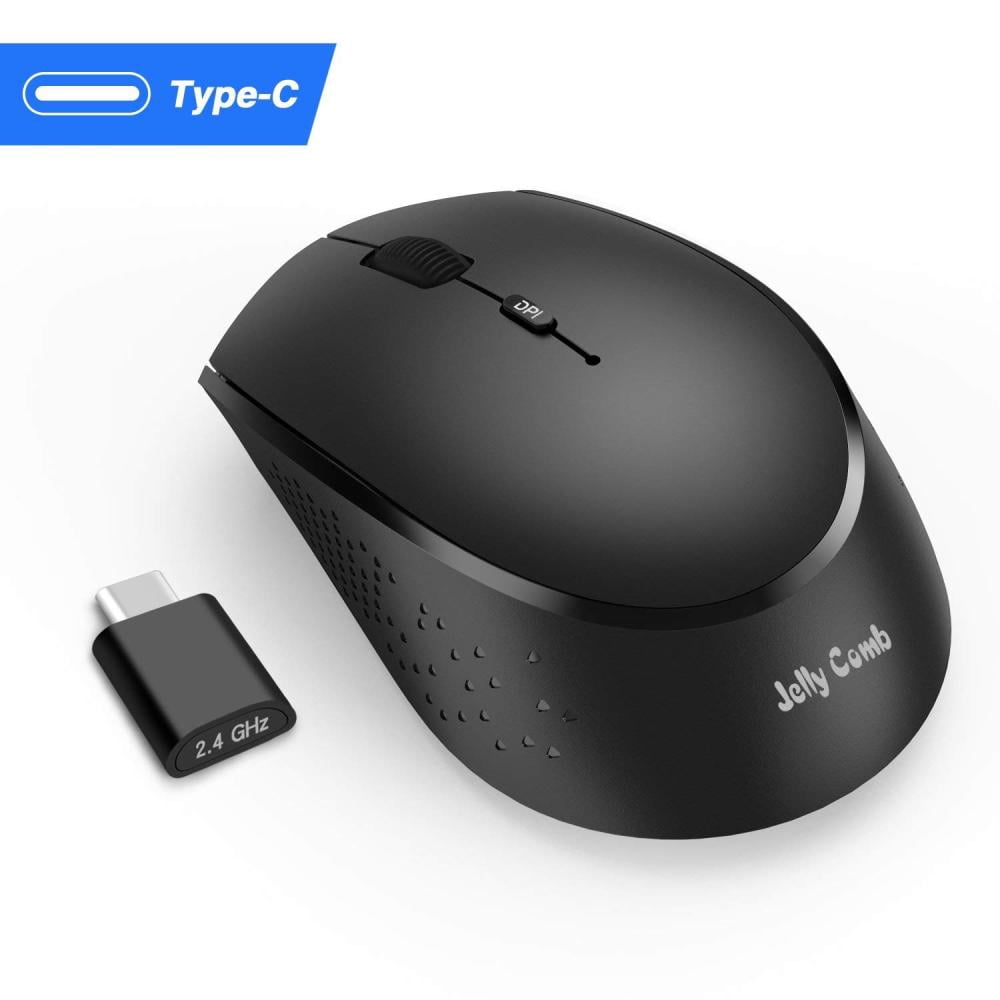 Mouse Jelly Comb Inalámbrico Recargable USB C 3 DPI-Negro | Walmart en ...
