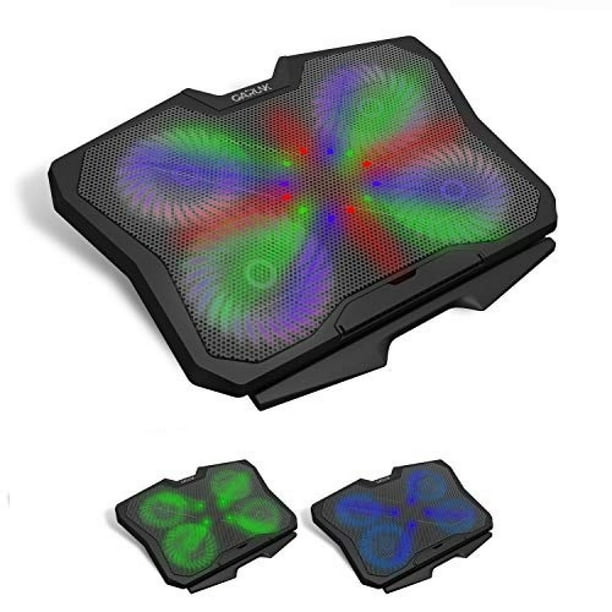 Base enfriadora para laptop Garunk 4 abanicos Negro | Walmart en línea