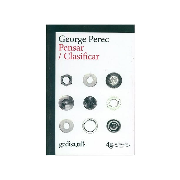 Pensarclasificar Gedisa George Perec | Walmart en línea