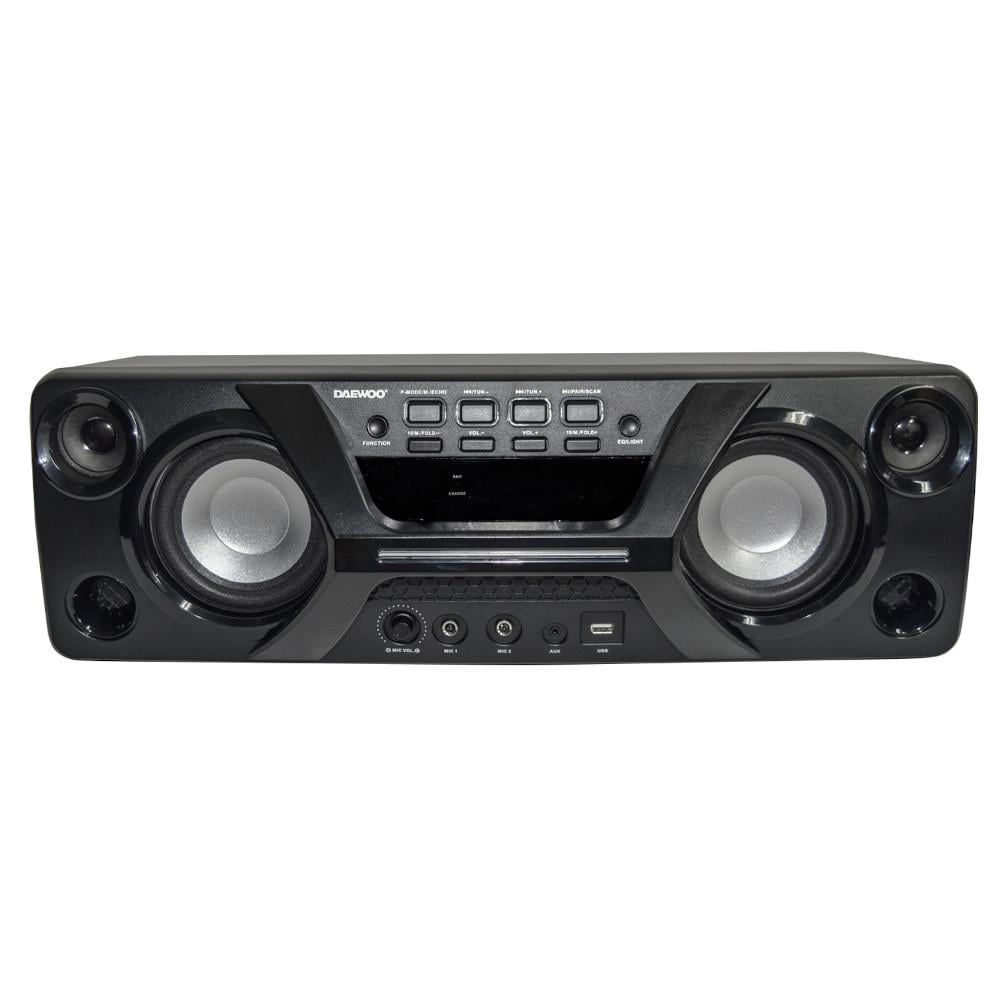 Bocina portatil Daewoo Recargable con radio FM | Bodega Aurrera en línea