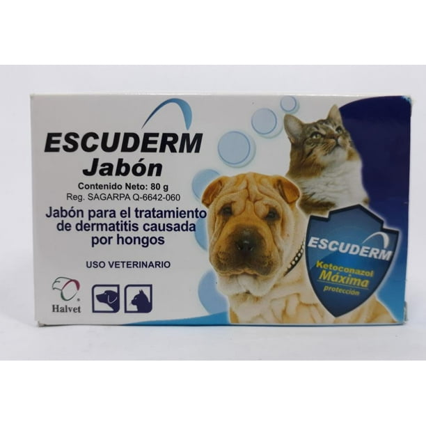 Jabón para el tratamiento de dermatitis causada por hongos Escuderm ...