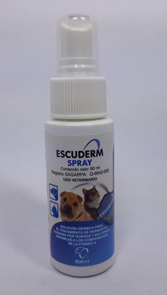 Spray para el tratamiento de dermatitis causada por hongos Escuderm ...