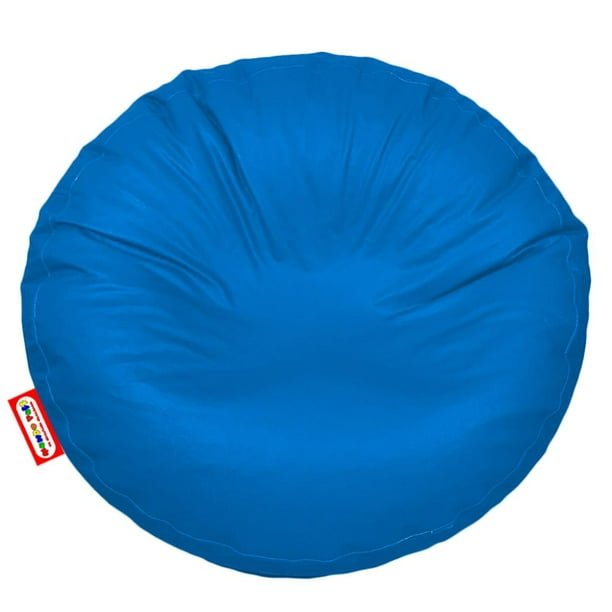 Sillon Puff Mundo Puff Circular Grande Azul Surf | Walmart en línea