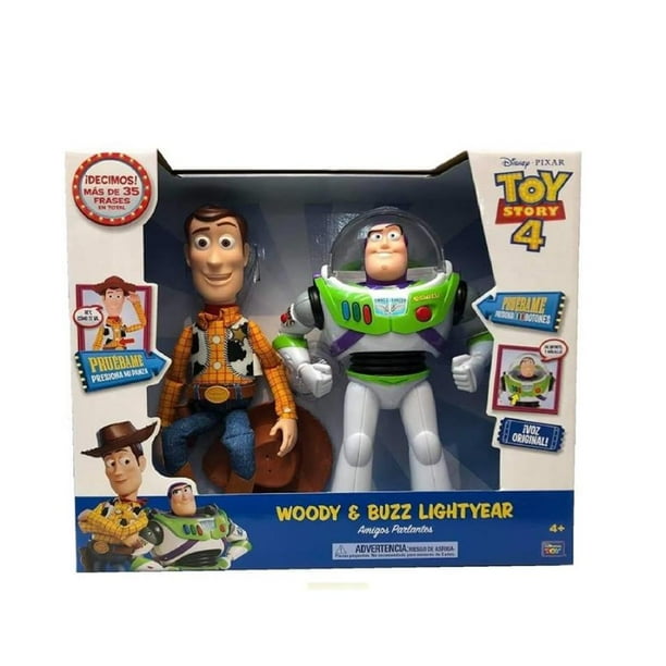 Buzz y Woody Thinkway Toys Thinkway Toys Amigos Parlantes | Walmart en ...