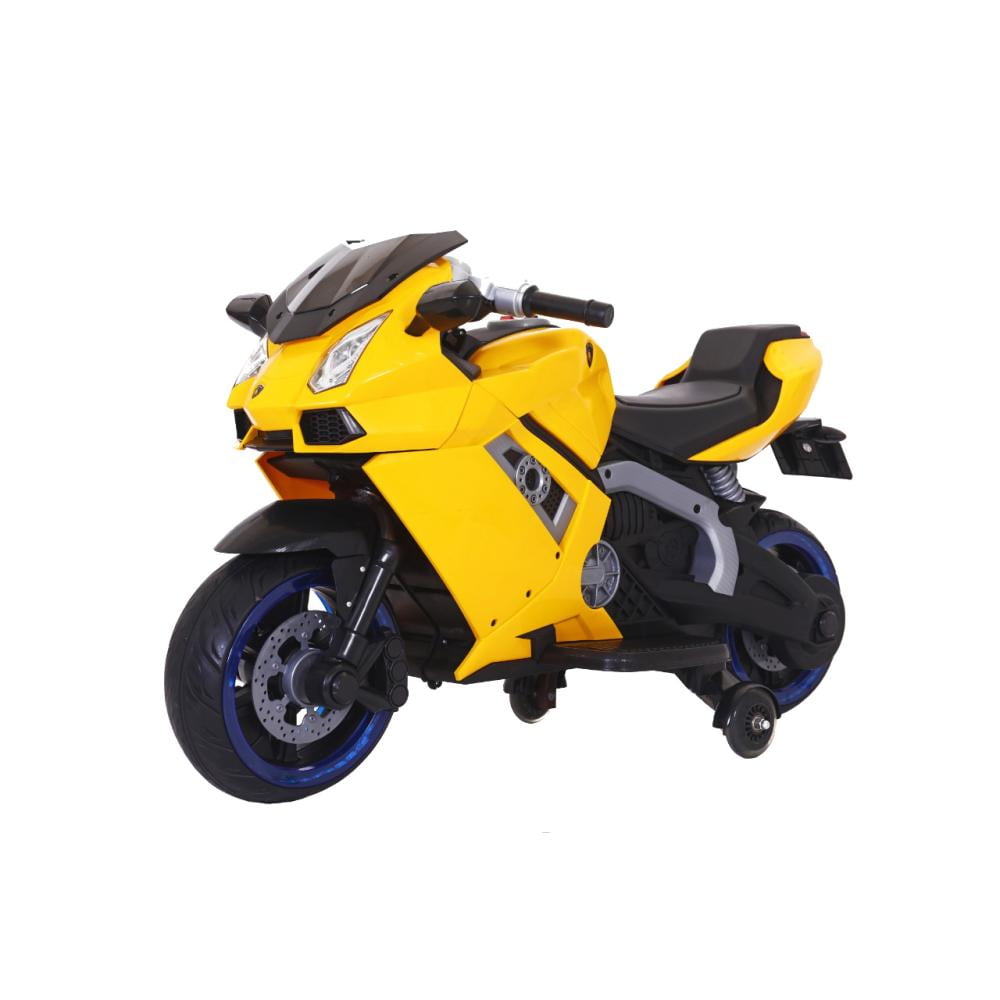 Montable Eléctrico Gummy Moto Urbana Amarilla 12v | Walmart en línea