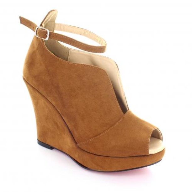 PLATAFORMA PARA MUJER 203-045161 CAFE MUZZA TALLA: 24.50 | Bodega ...