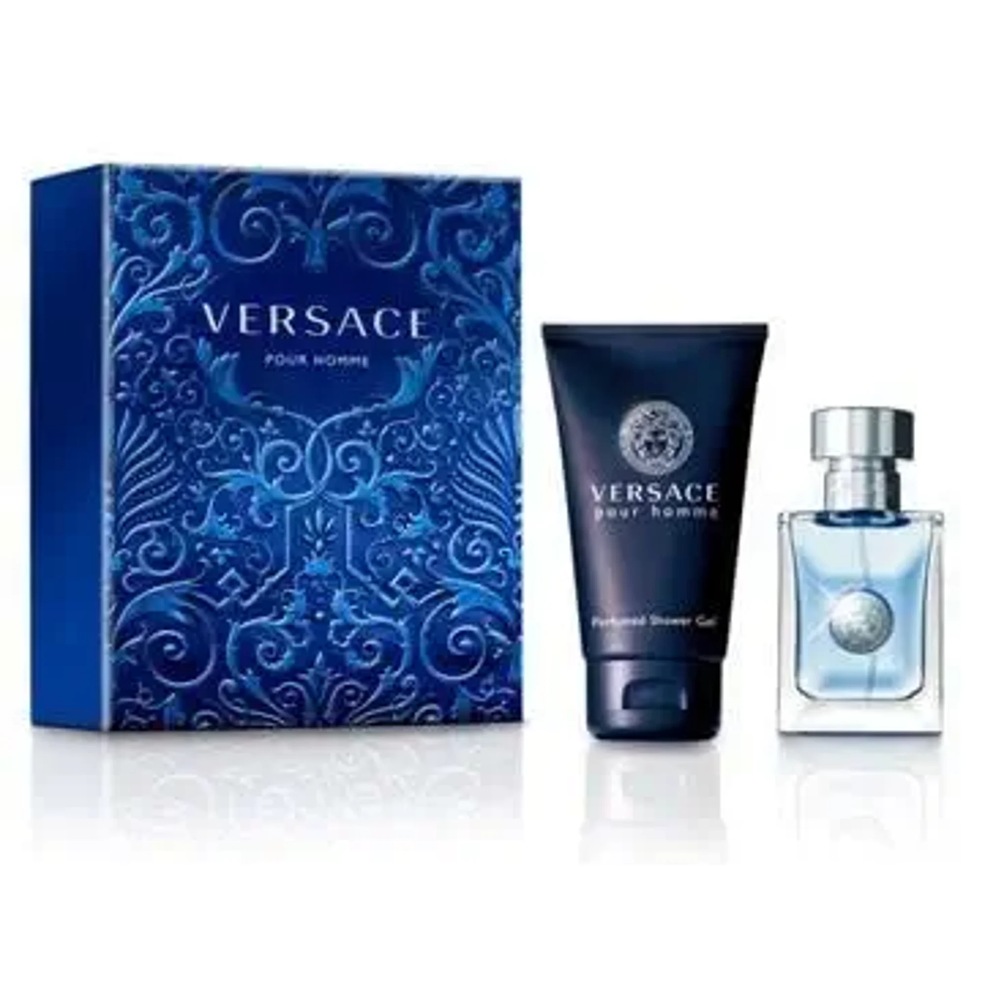 VERSACE POUR HOMME SET 1 OZ EDT SP/1.7 CABELLO Y B/SHAM | Walmart en línea