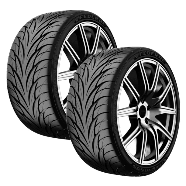 Paquete de 2 llantas 255/45 R18 103Y Federal Ss595 | Walmart en línea