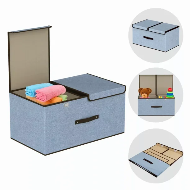 Caja De Almacenamiento De Ropa Grande Plegable | Bodega Aurrera en línea