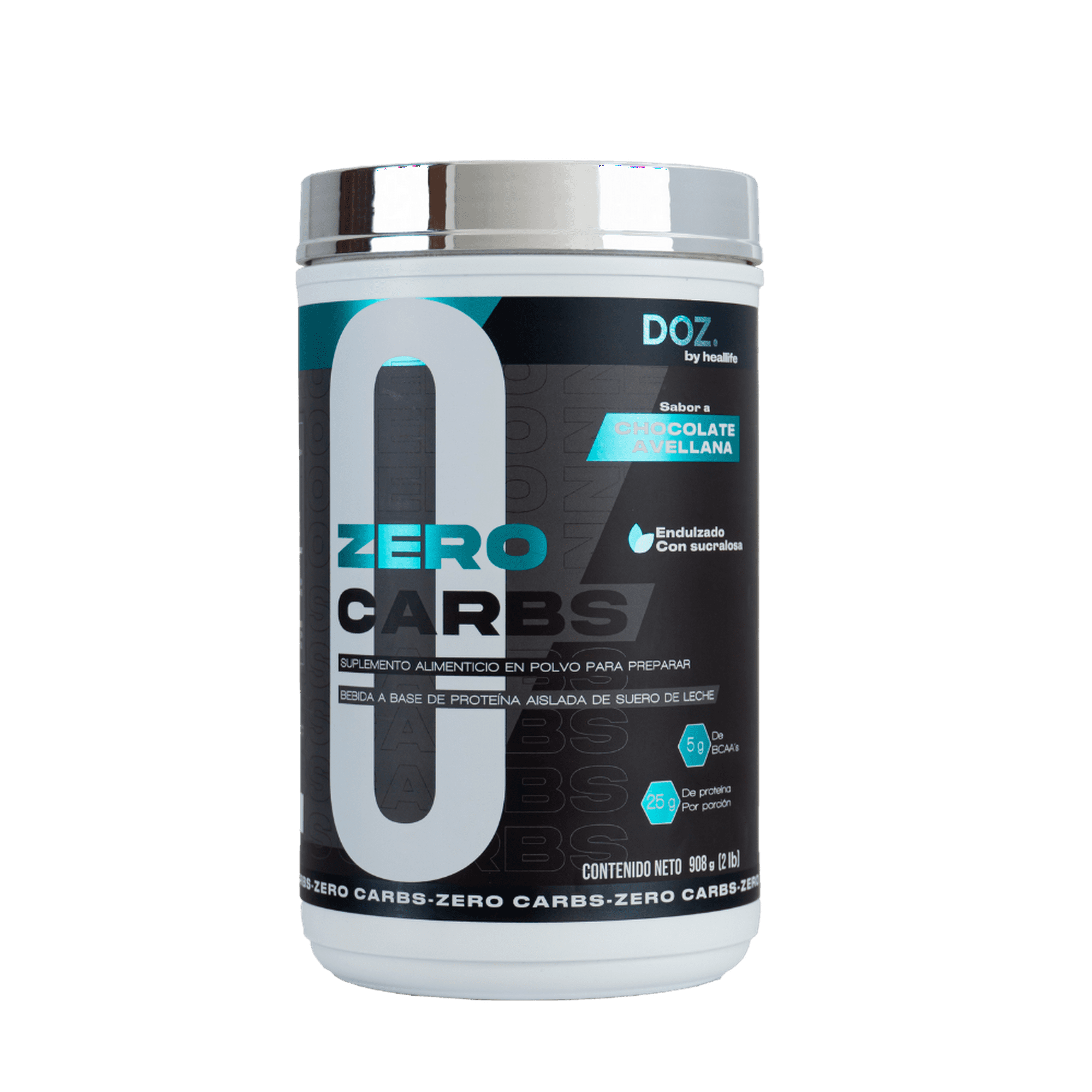 Zero Carb Protein Chocolate / Avellana DOZ. cero carbohidratos ...