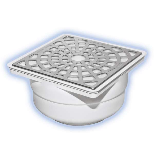 Fleximatic 2602 Coladera Universal Cuadrada con Check Anti-olores y ...