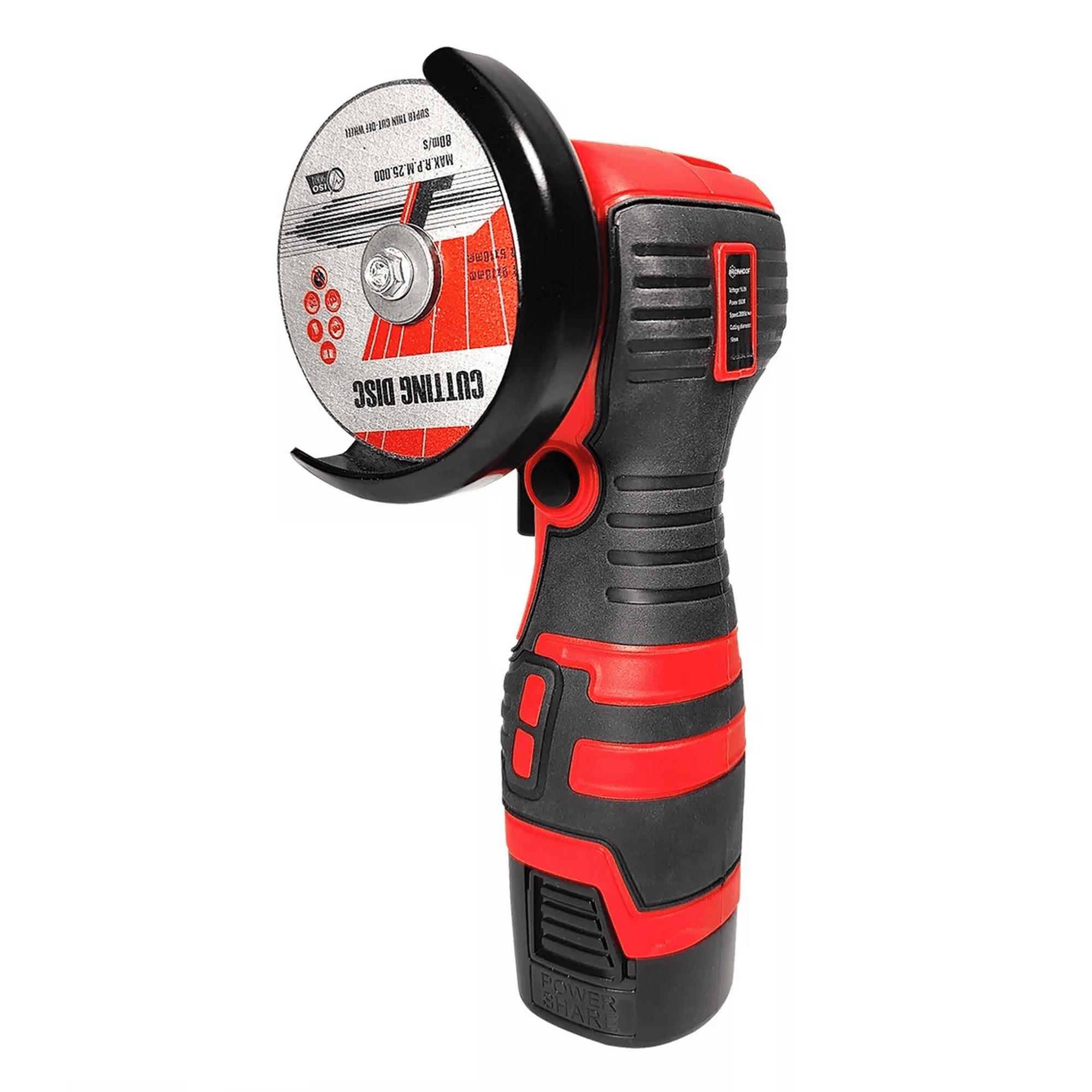 Mini Esmeril Angular Inalámbrica Pulidora 16.8v 75mm28000rpm Rojo/Negro ...