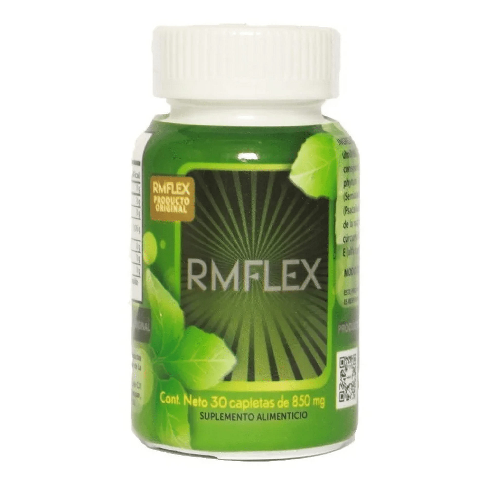 Rmflex Suplemento Alimenticio 30 Capletas - El Original RmFlex Bote ...