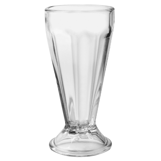 Copa Malteada De Vidrio 380 Ml - Pack De 12 Pzs Glassia Copa Malteada De Vidrio 380 Ml - Pack De ...