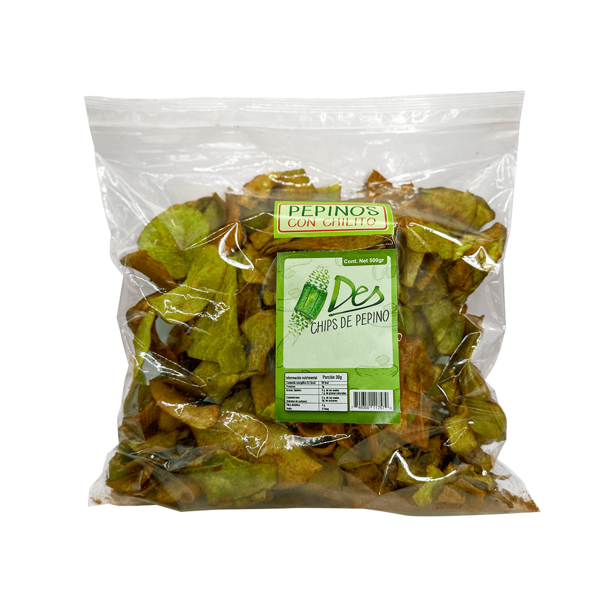 500 gr de Chips Botana de Vegetales Horneados Deshidratados, Libres de ...