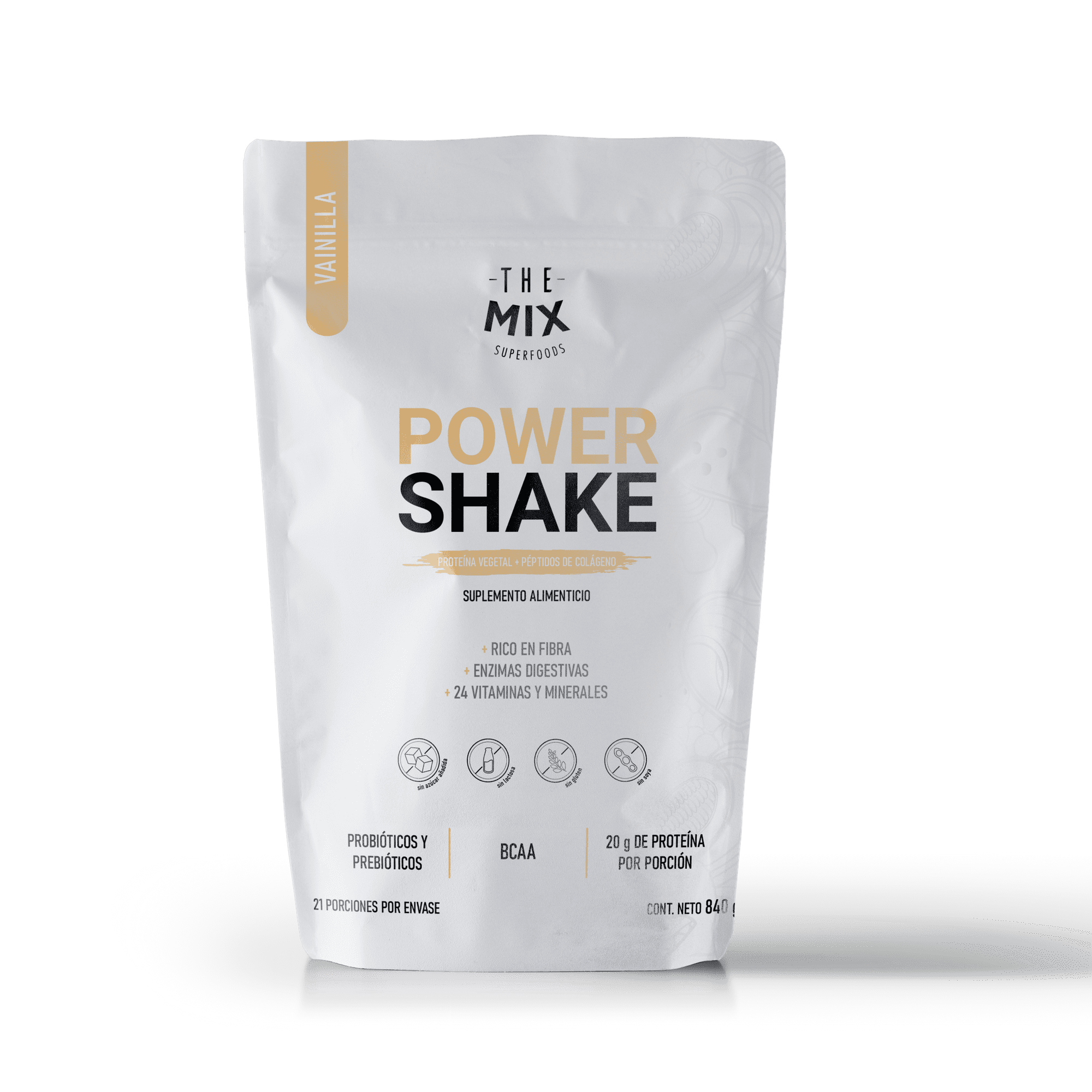 POWER SHAKE VAINILLA The Mix Superfoods Proteína Vegetal | Walmart en línea