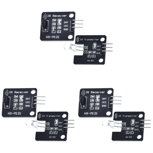 Kit de módulo de sensor receptor y transmisor IR digital de 38 kHz para ...