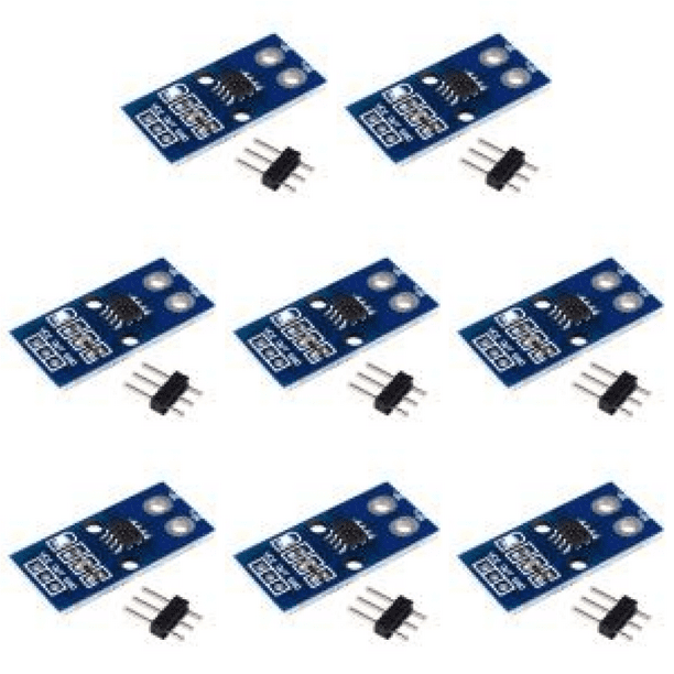 Módulo de sensor de corriente Hall ACS712 Detector de alta eficiencia DC5V para Arduino(50A ...