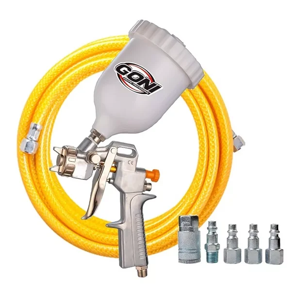 Kit Pistola de gravedad + Manguera y conexiones rápidas. GONI GONI33010+170+318 | Walmart en línea