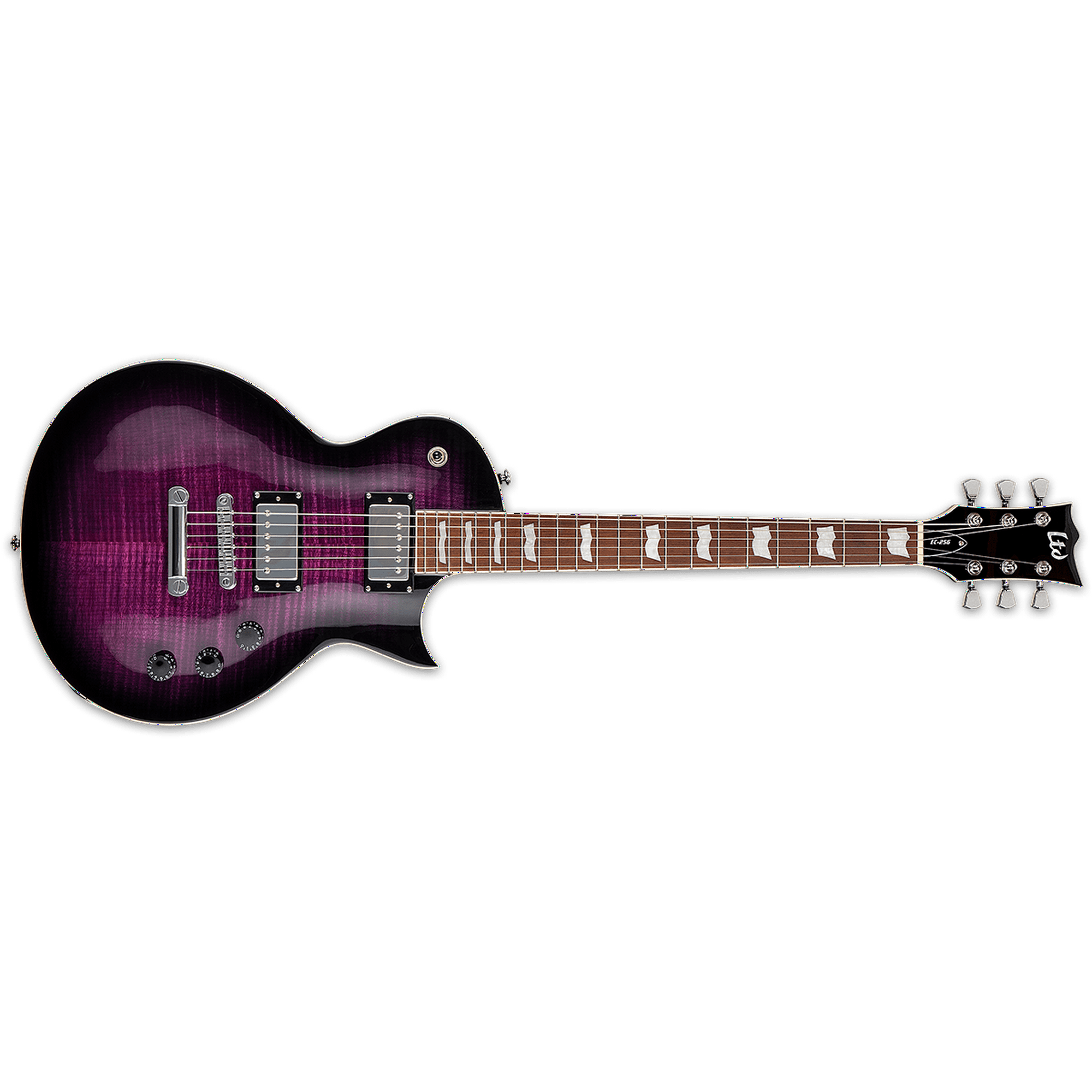 GUITARRA EC-256FM SEE TRUE PURPLE SUNBURST ESP LTD ECLIPSE | Bodega ...