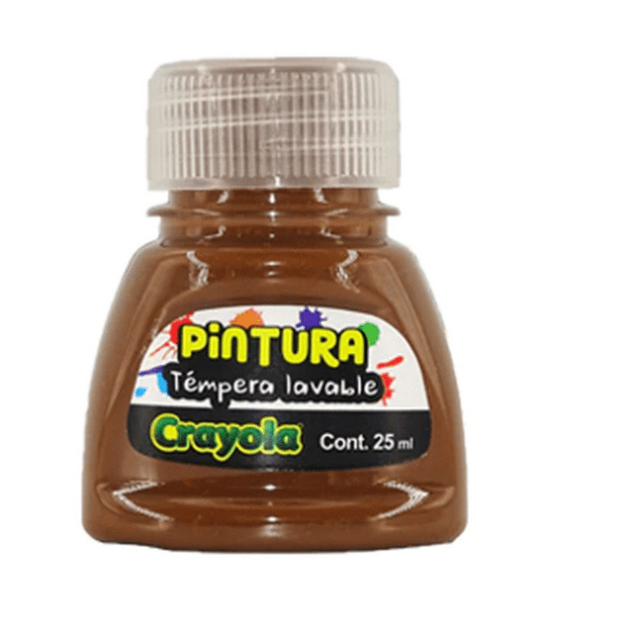 PINTURA TEMPERA CRAYOLA 25ML CAFE Crayola 1215 | Walmart en línea