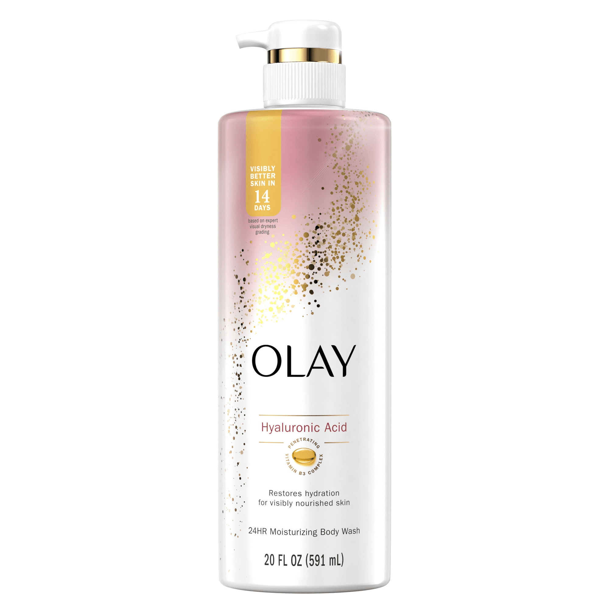 Olay Gel de baño líquido limpiador y nutritivo con vitamina B3 y ácido ...