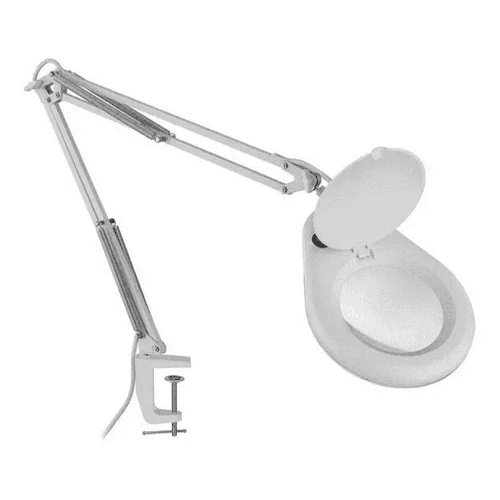Lampara Led Con Lupa Y Brazo Flexible Amplificador Malubero Malu1369 ...