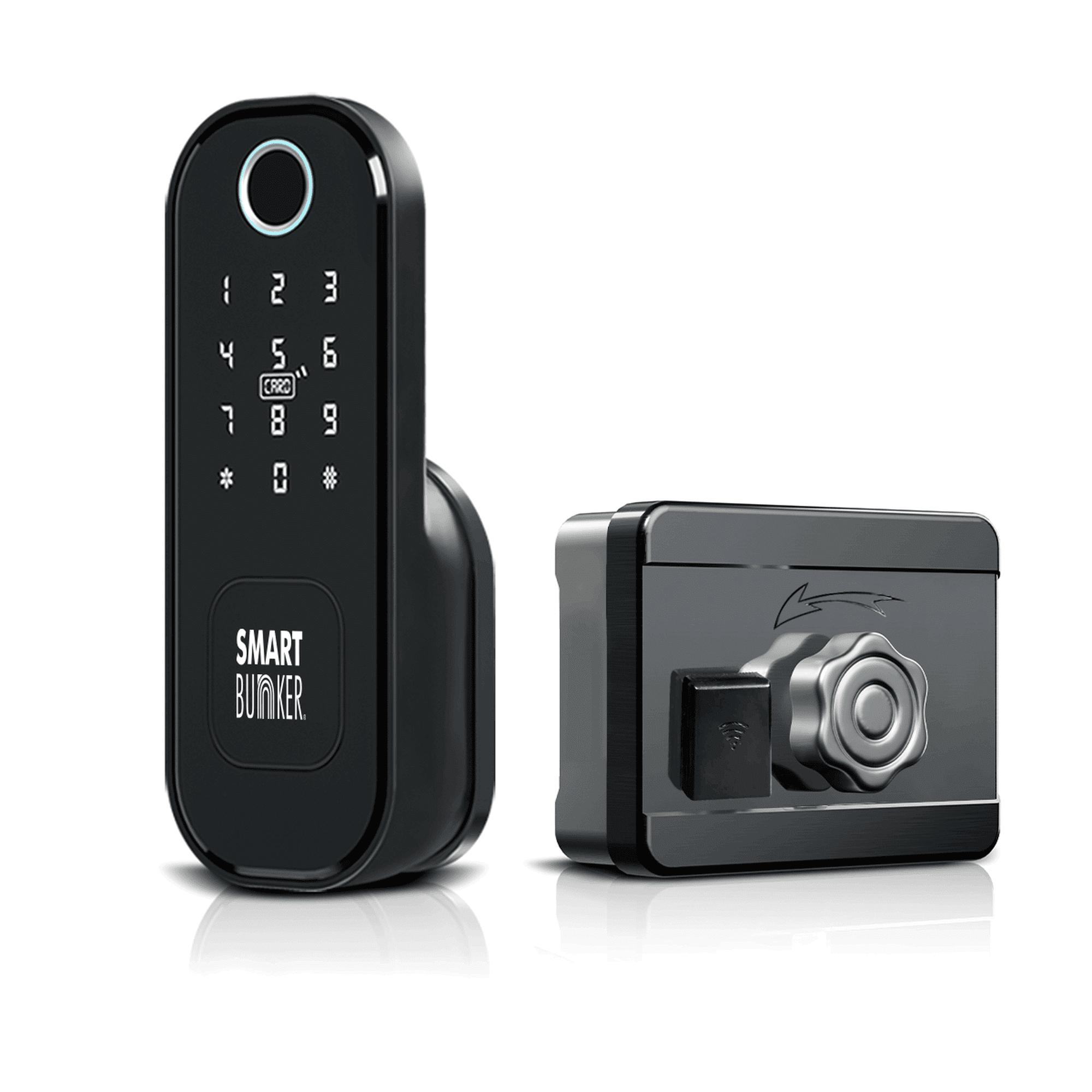 Chapas Cerraduras Inteligentes Eléctricas Digital Wifi Rfid Empotrada ...