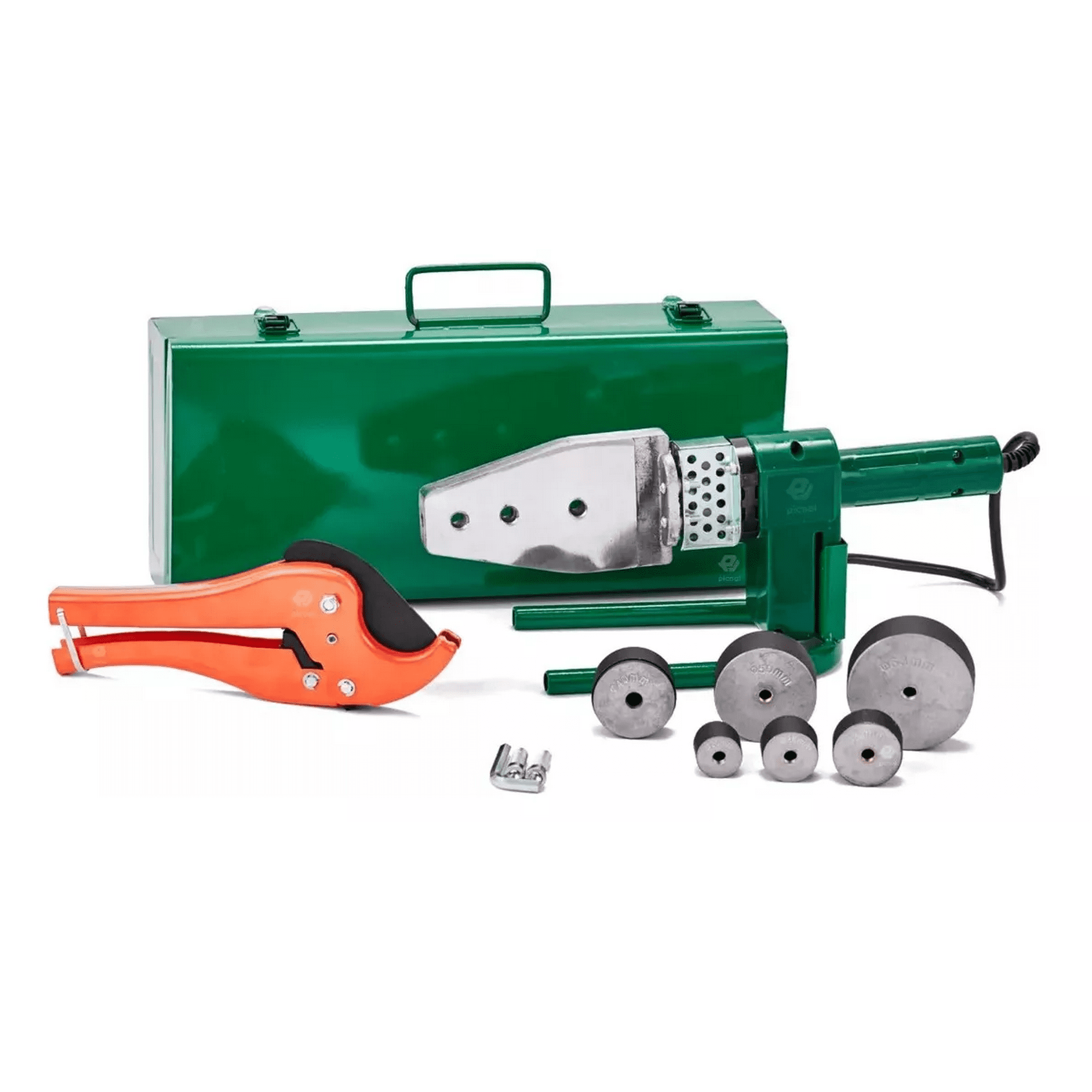 Kit De Termofusor Con 6 Dados Tijeras Estuche Metalico 110v Verde ...
