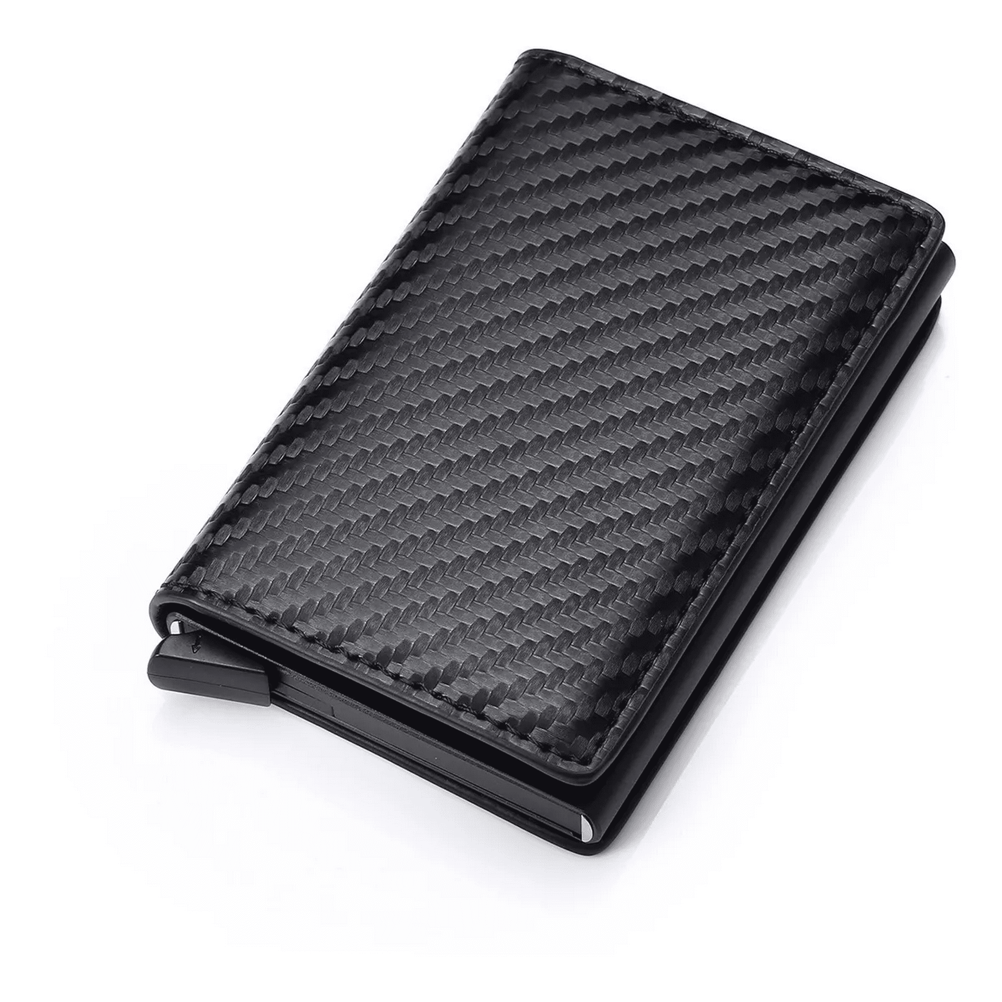 Cartera De Hombre Con Tarjetero De Aluminio Protección Rfid, Color ...