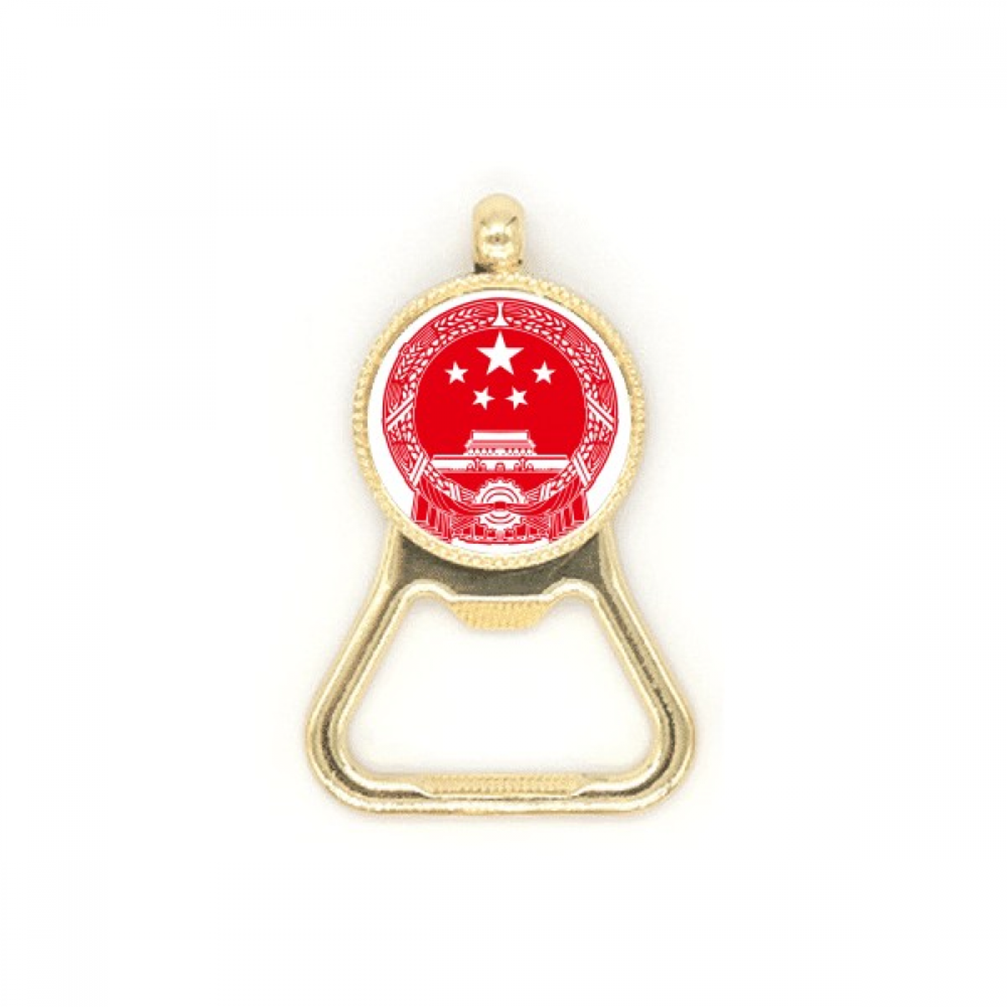 Emblema nacional de China simbolo rojo Botellas de cerveza, abrelatas ...