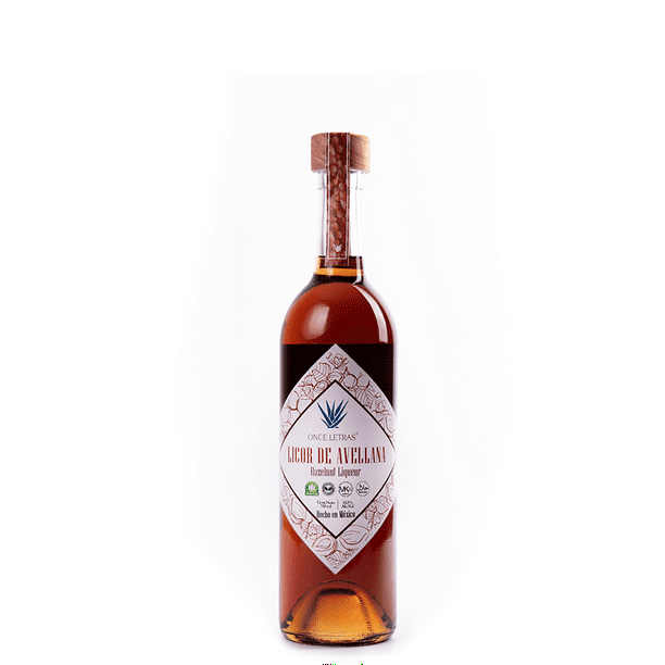 ONCE LETRAS Licor de Avellana 750ml ONCE LETRAS OLLAV750 | Bodega ...
