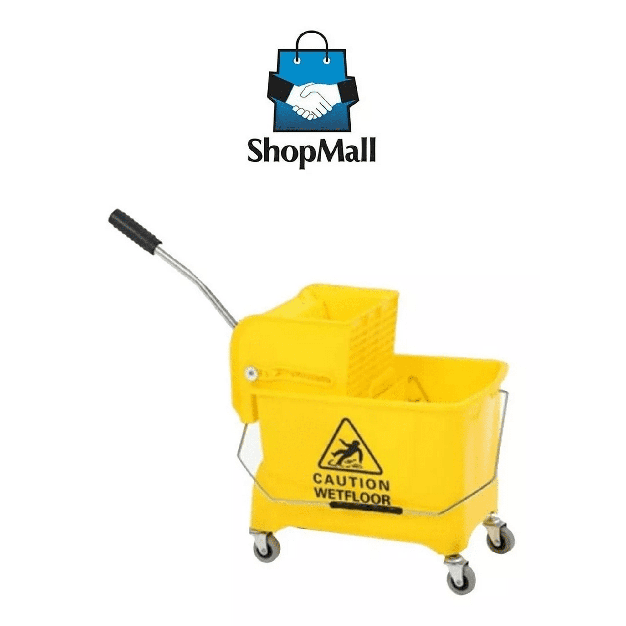 Cubeta De Carrito Con Exprimidor 20 Litros Plastico ShopMall SM-CUB-20 ...